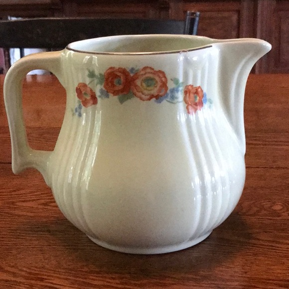 HALL | Other | Vintage Hall Orange Poppy Pitcher | Poshmark